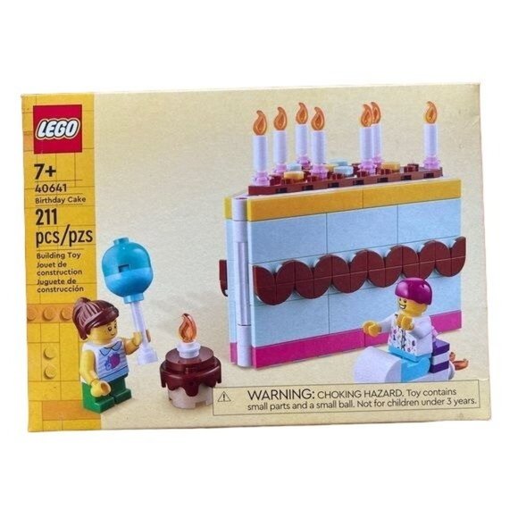 Lego | Toys | Lego 464 Happy Birthday Cake Present Minifigures 211 Pcs ...